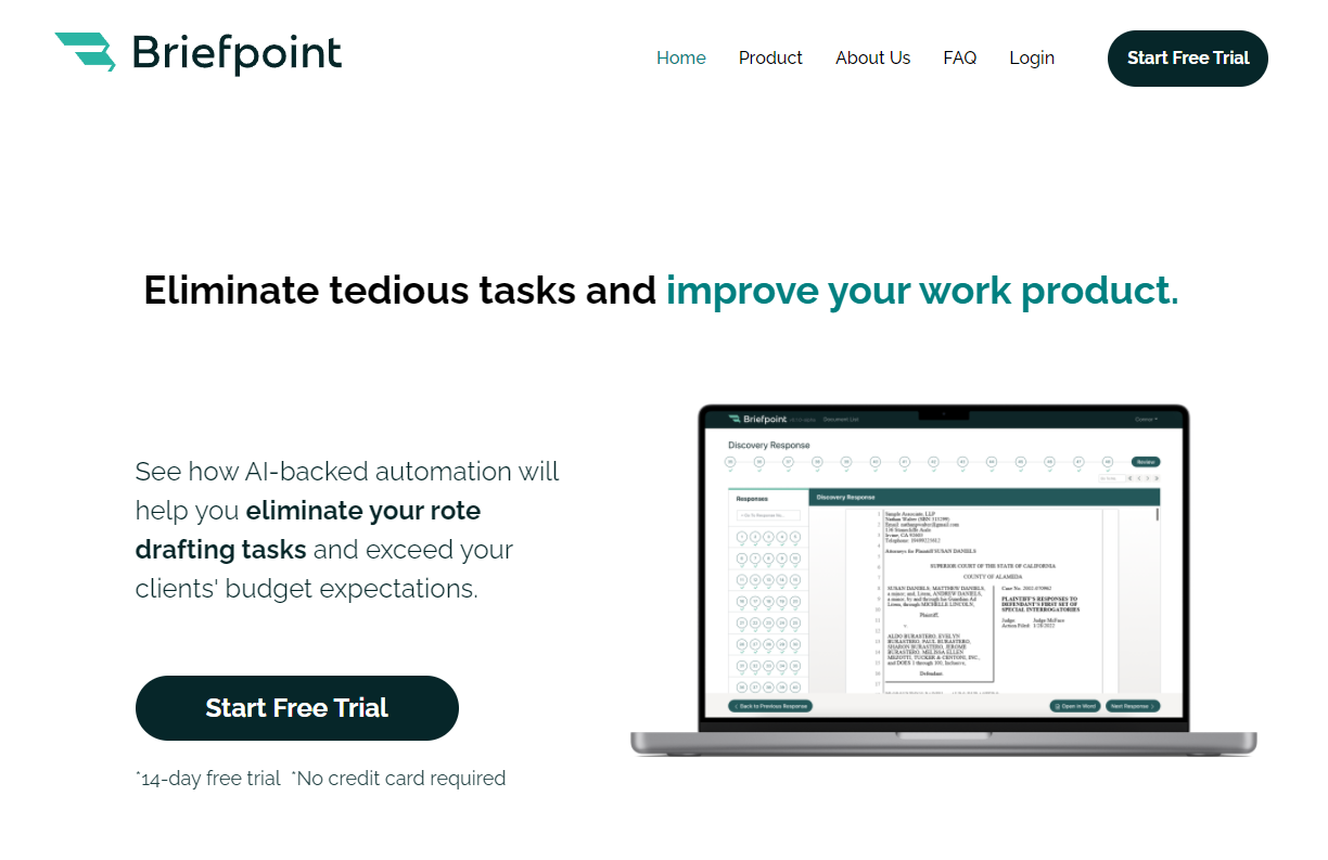 Product | Briefpoint